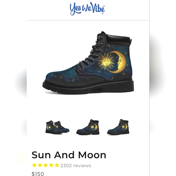Yes We Vibe | Shoes | Yes We Vibe Sun Moon Hiking Boots | Poshmark